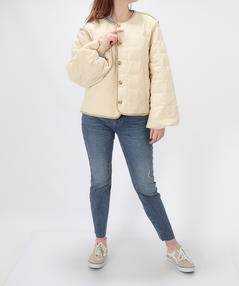 Geaca Object, crem, 38 245280 | evendi.ro