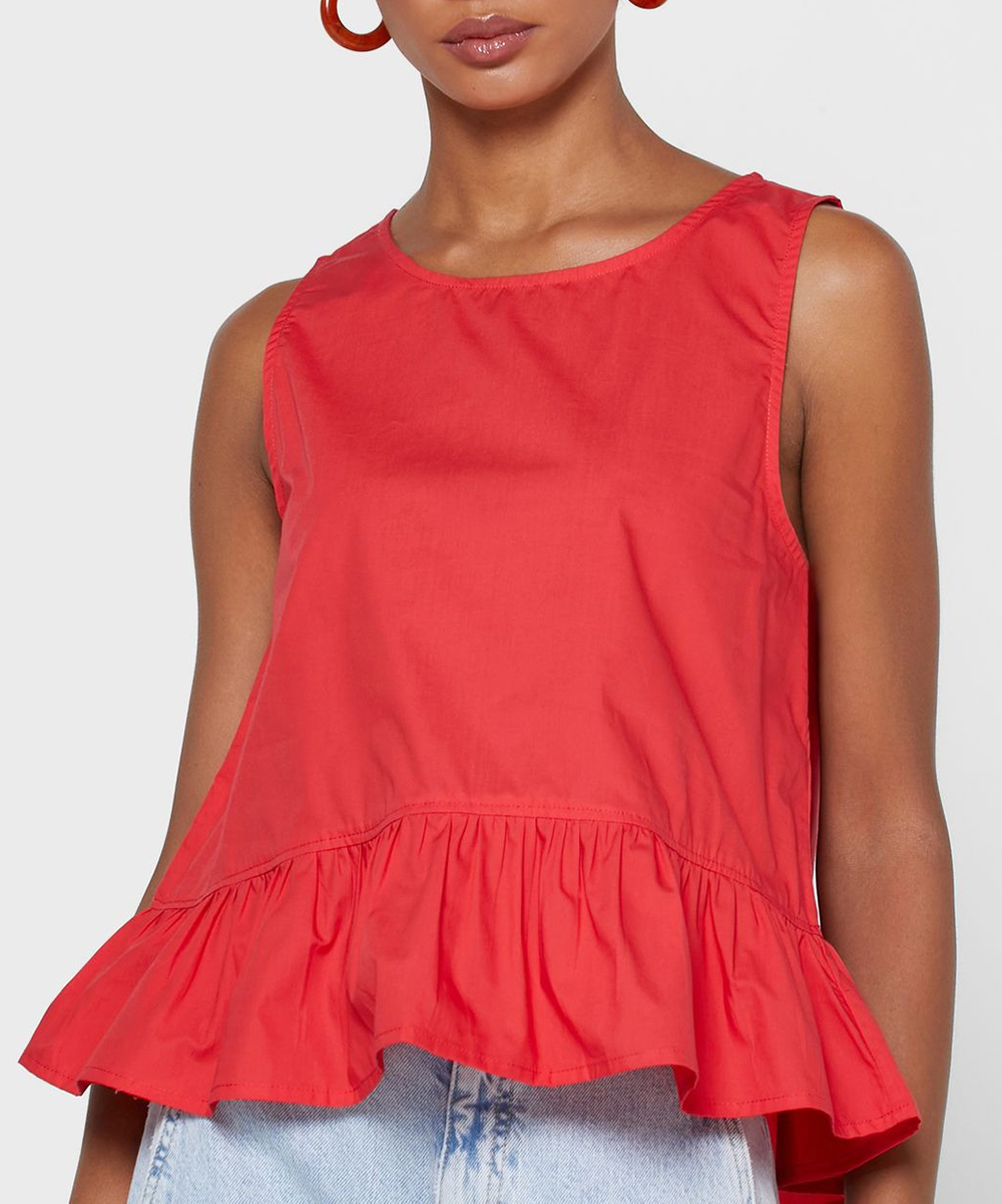 Bluza Mango, rosu, S 273976 | evendi.ro