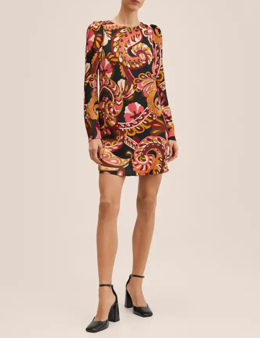 Rochie scurta Mango, mix culori 364332 | evendi.ro