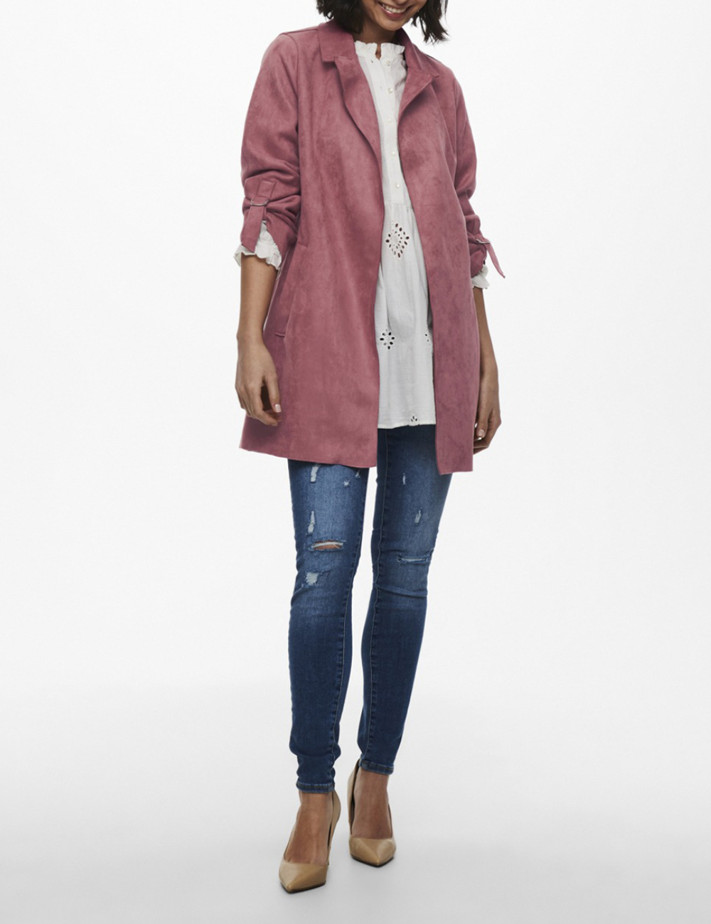 Blazer Only, roz pudra inchis 392263 | evendi.ro