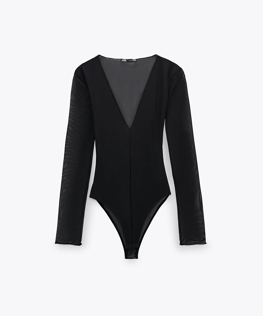 Body Zara, negru, S 75447 | evendi.ro