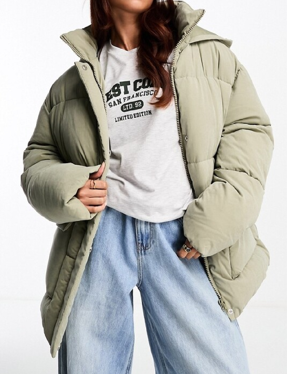 Geaca ASOS, verde 510410 | evendi.ro