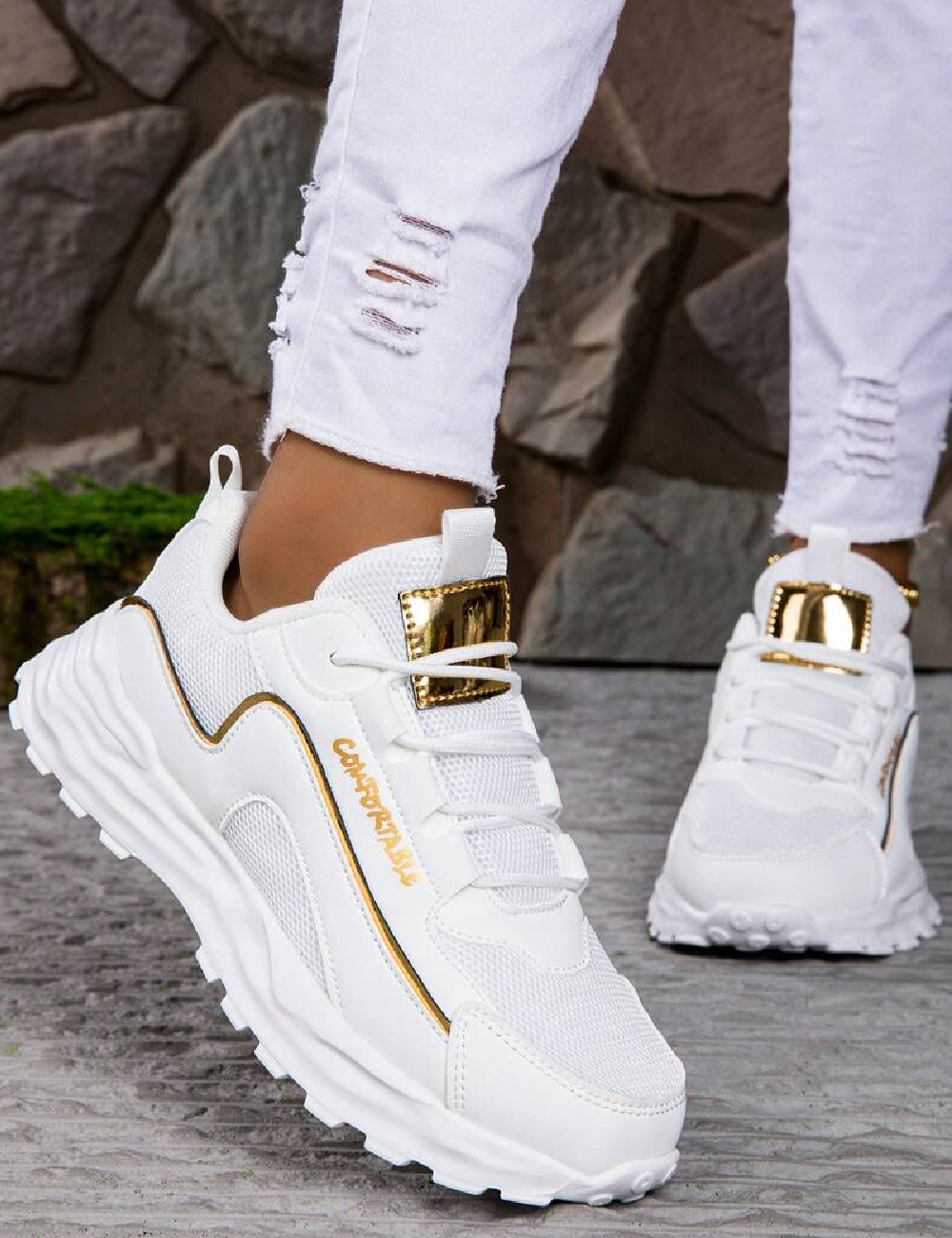 Adidasi SHEIN, alb 543890 | evendi.ro