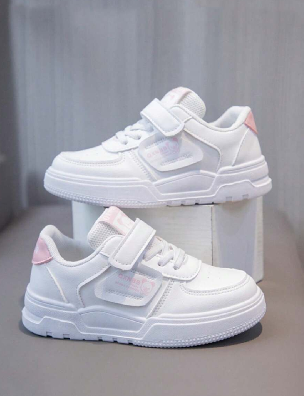 Adidasi Shein Kids, alb 545023 | evendi.ro