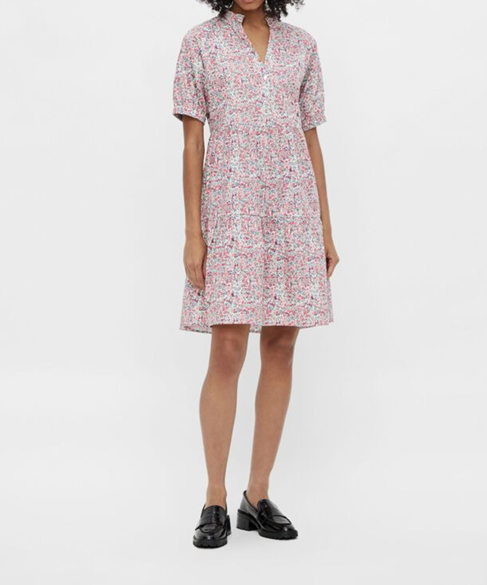 Rochie scurta Object, roz, 36 197953 | evendi.ro