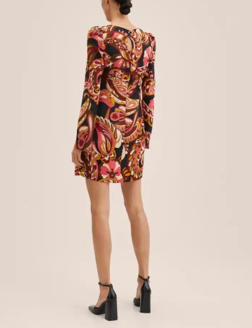 Rochie scurta Mango, mix culori 364332 | evendi.ro