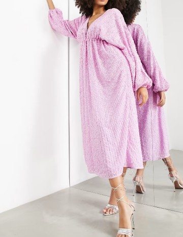 Rochie medie ASOS, roz 504054 | evendi.ro
