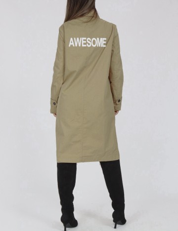 Trench Zara, verde 694810 | evendi.ro