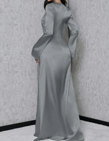 Rochie lunga SHEIN, gri 725343 | evendi.ro