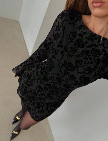 Rochie scurta SHEIN, negru 739137 | evendi.ro