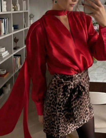 Bluza SHEIN, rosu 761860 | evendi.ro