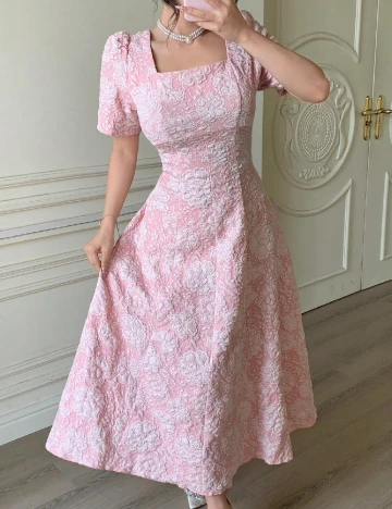 Rochie medie SHEIN, roz 781707 | evendi.ro