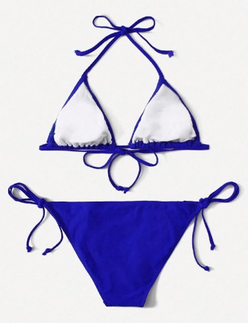 Costum de baie SHEIN, albastru 781718 | evendi.ro