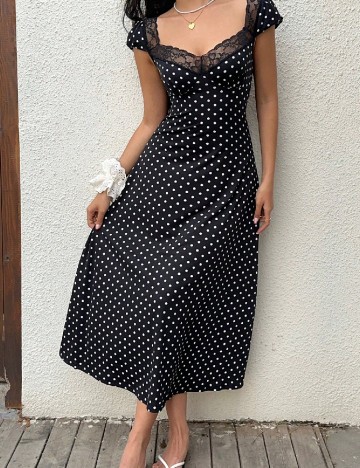 Rochie medie SHEIN, negru 782650 | evendi.ro