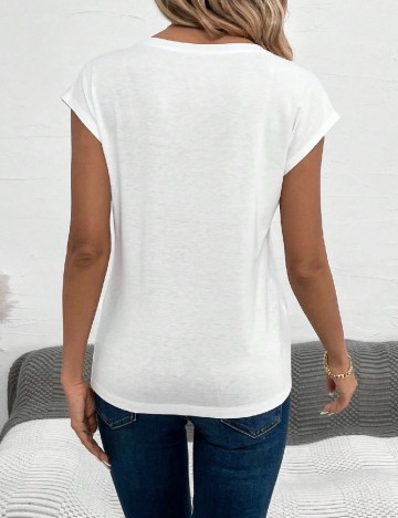 Tricou SHEIN, alb 782905 | evendi.ro